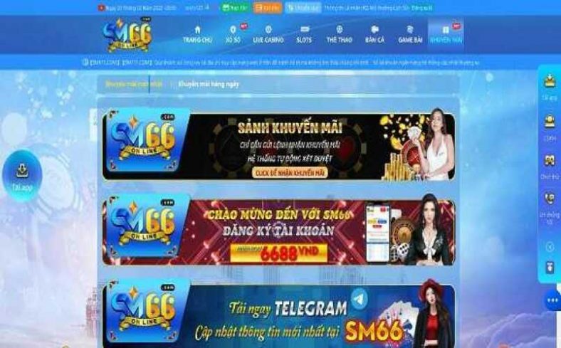 Tải app SM66 - Hướng dẫn tải app cho cả 2 hệ điều hành Android & IOS